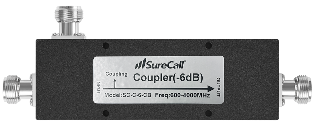 SureCall C-Band 6 dB Coupler – SureCall Signal Booster